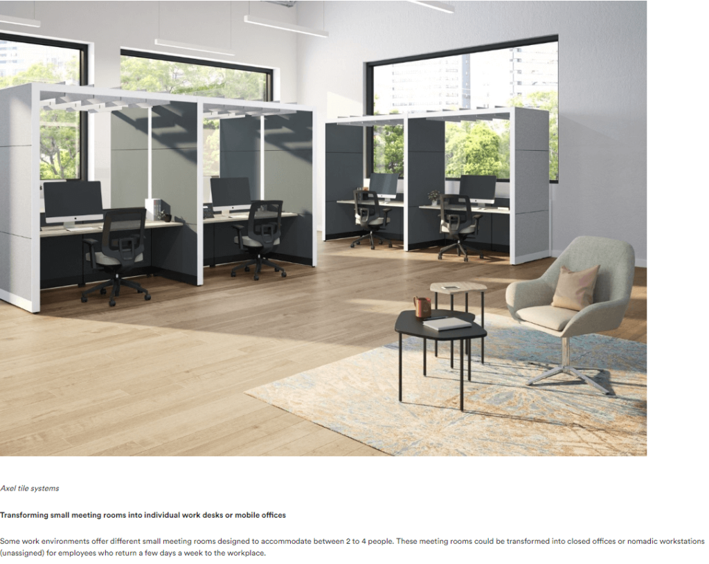 Workspace Adaptative Transformations - OFS Interiors - Commercial